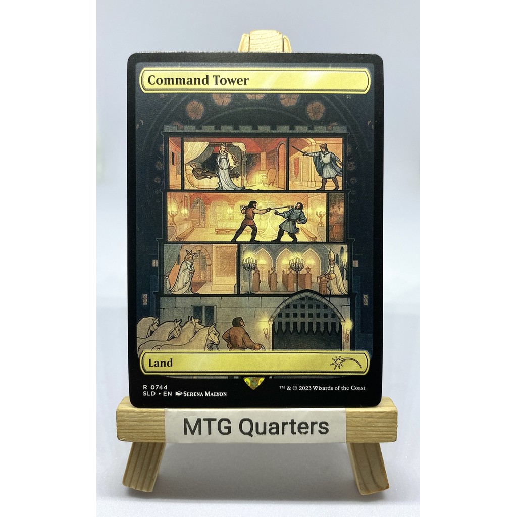 MTG Proxy Card - Command Tower #744 (Borderless) | Secret Lair Drop ...