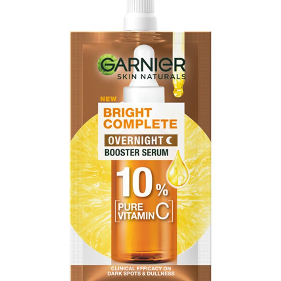 Garnier Bright Complete Booster Serum Overnight 7.5ml | Shopee Philippines