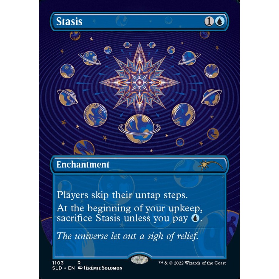 Pr0xy Card - Stasis (Borderless) | Secret Lair Drop (SLD) | Shopee ...