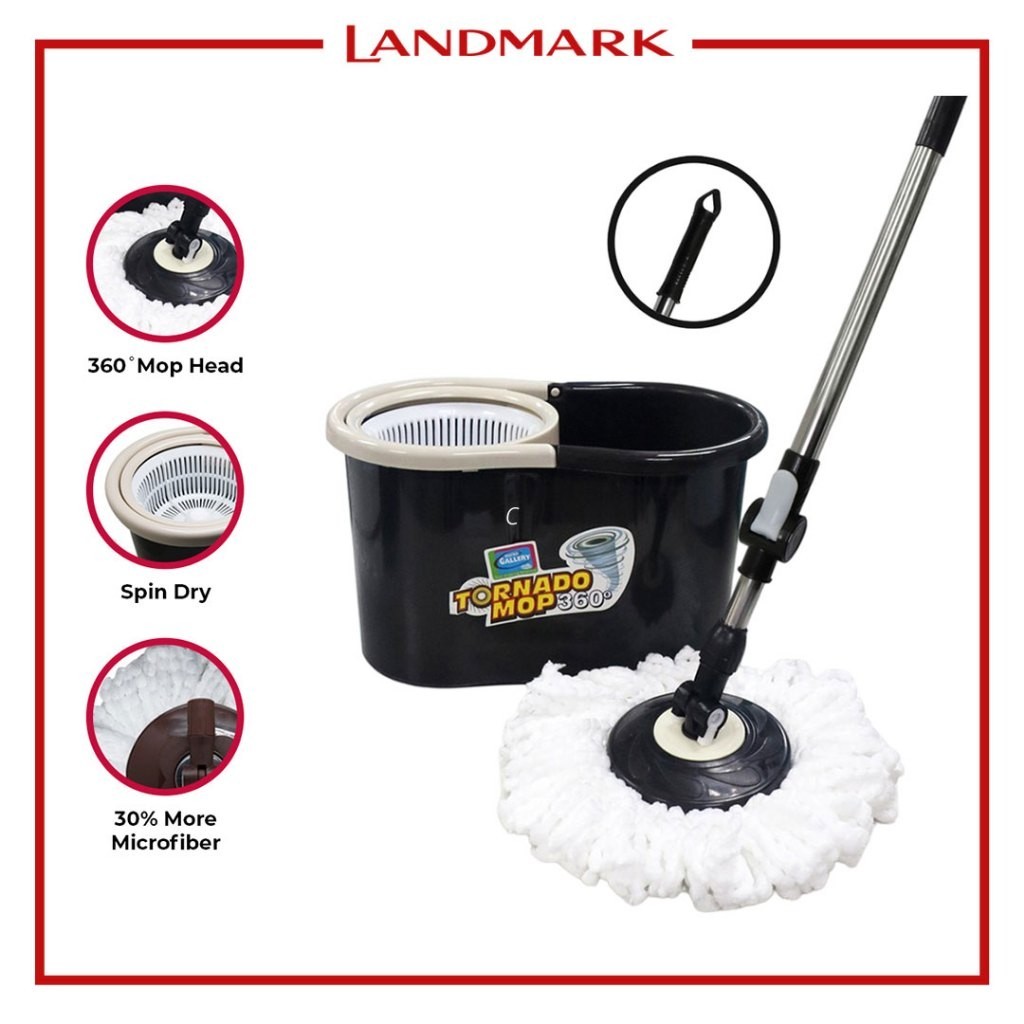Home Gallery Tornado Mop (ZT11S) with Spin-dry Bucket Set and 1 ...