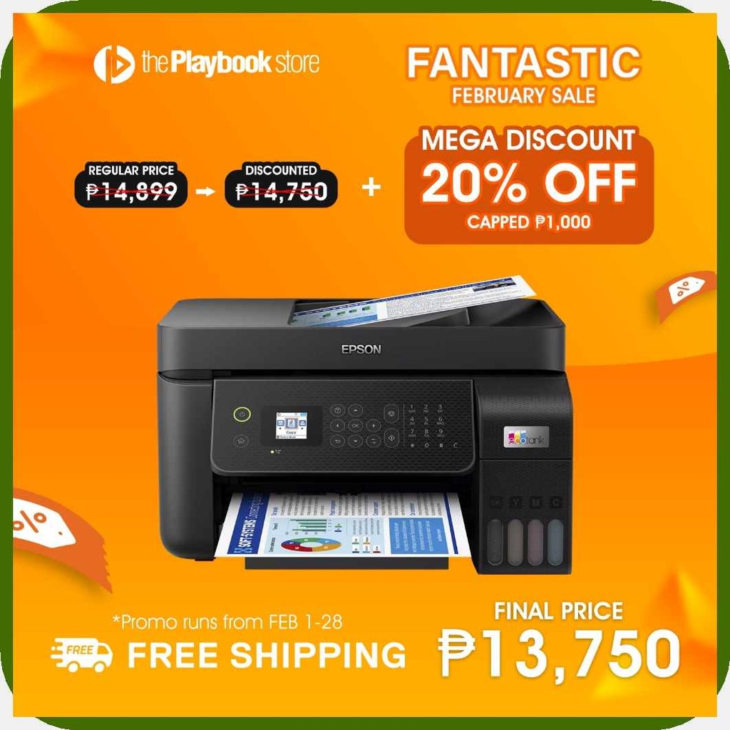 Epson=Z|J_t:EcoTank%FL:L5290%Qx:A4%pT:Wi-Fi&All-in-One&Ink Tank Printer with ADF | Shopee ...