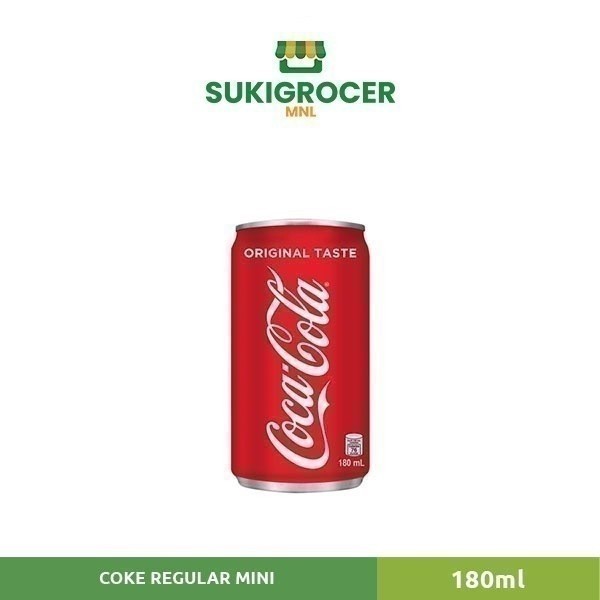 Coca-Cola Coke Regular Mini 180ml | Shopee Philippines