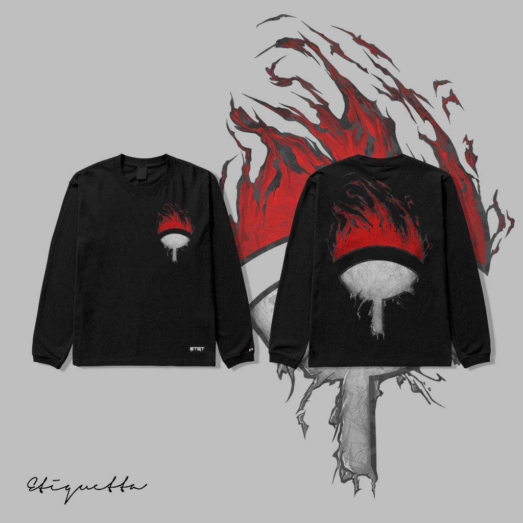 GooFee - ETQT WorldWide - Unisex - Sweatshirt - Naruto - Uchiha Logo v2 ...