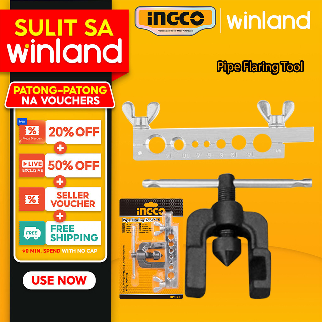 Ingco by Winland Pipe Flaring Tool HPFT71 ING-HT | Shopee Philippines