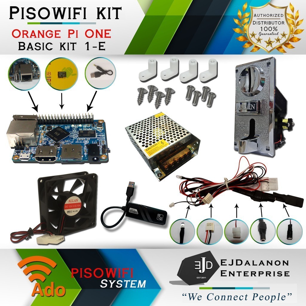 Neonds Piso Wi-Fi Kit Orange Pi One Ado Lite System with Lifetime ...