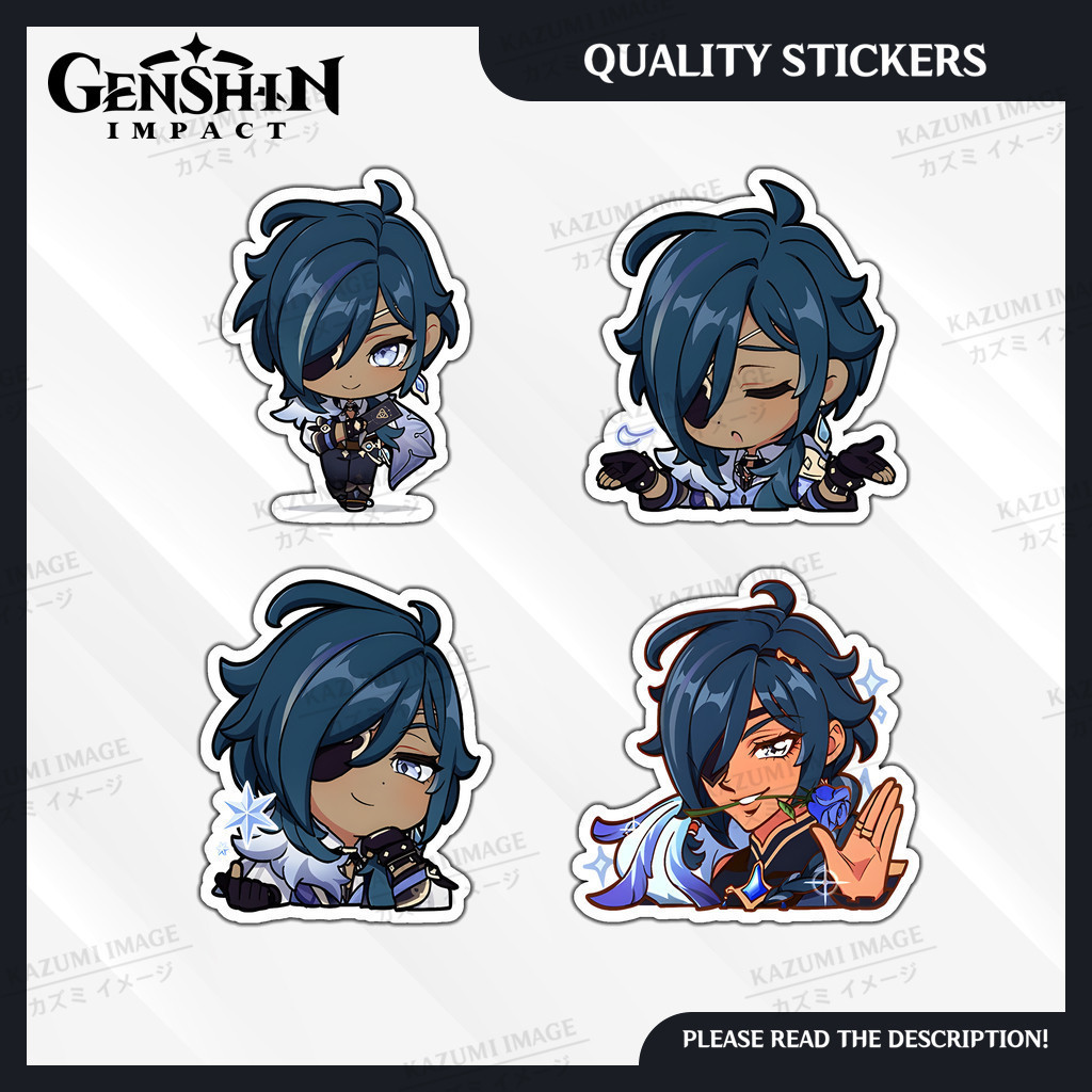 Kaeya - Genshin Impact Emoji Stickers | Shopee Philippines