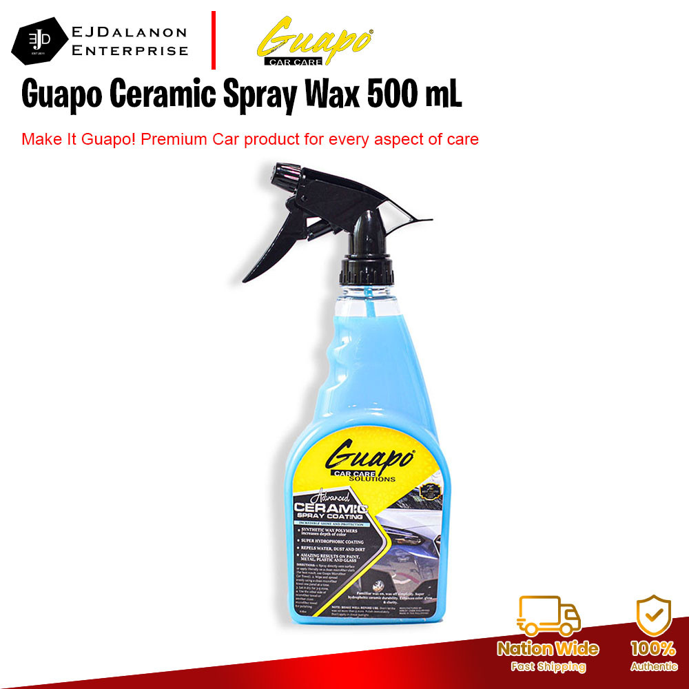 Guapo Ceramic Spray Wax | EJDalanon Enterprise | Shopee Philippines