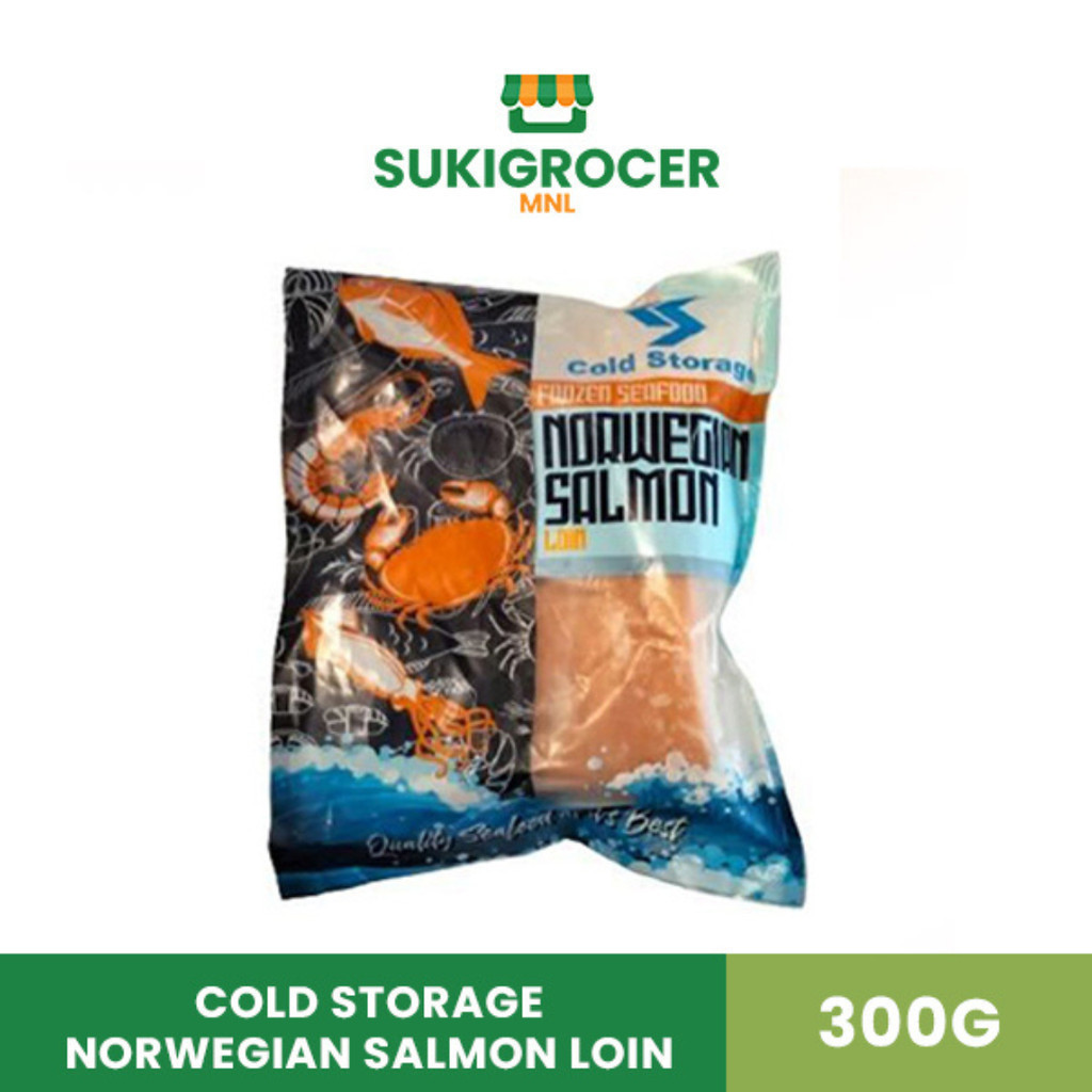 Cold Storage Norwegian Salmon Loin 300G | Shopee Philippines