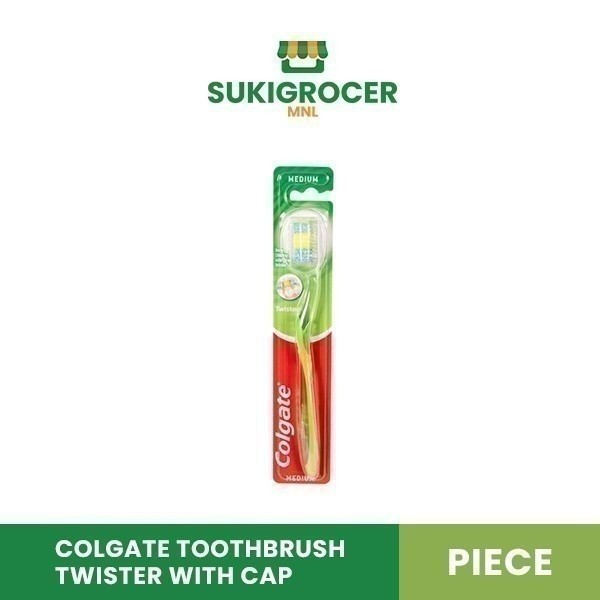 Colgate Toothbrush Twister with Cap PIECE | Shopee Philippines