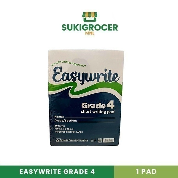 Easywrite Pad Paper Grade 4 80 Leaves | Shopee Philippines