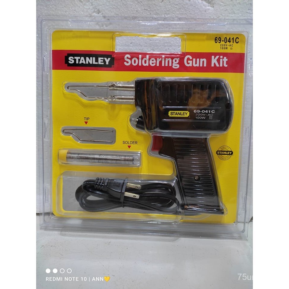 ~Stanley Soldering Gun Kit 100W / 220V (69-041C) | Shopee Philippines