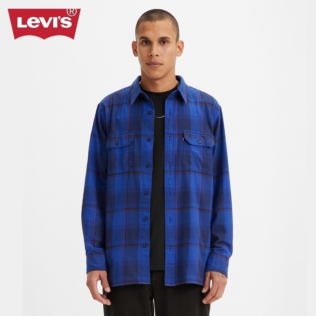 Levi's® Men's Classic Worker Overshirt 19587-0230 | Shopee Philippines