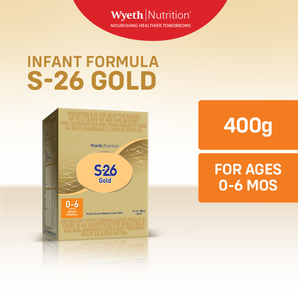 S-26 Gold One Infant Formula for 0 to 6 Months 400g | Shopee Philippines