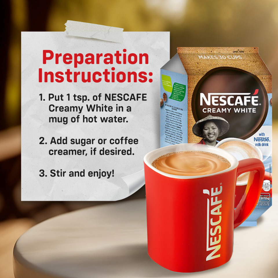 NESCAFE Creamy White 3-in-1 Coffee Twin Pack 40g - Pack of 20 | Shopee ...