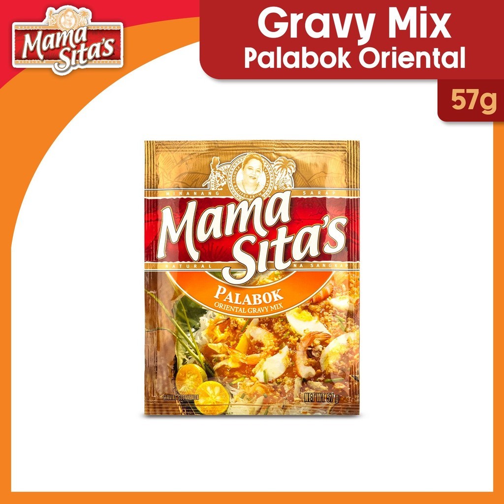Mama Sita's Gravy Mix Palabok Oriental 57g | Shopee Philippines