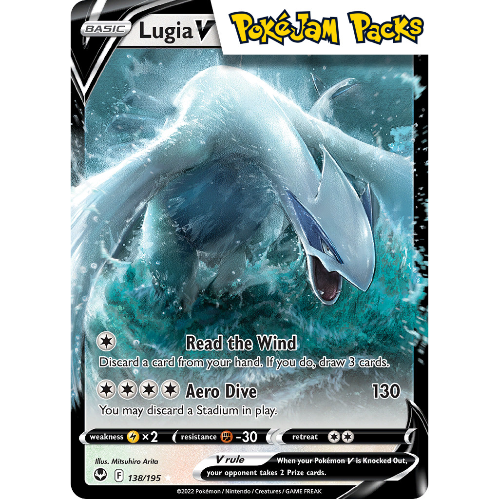 Lugia V - 138/195 - Ultra Rare - Silver Tempest - Pokémon TCG | Shopee Philippines