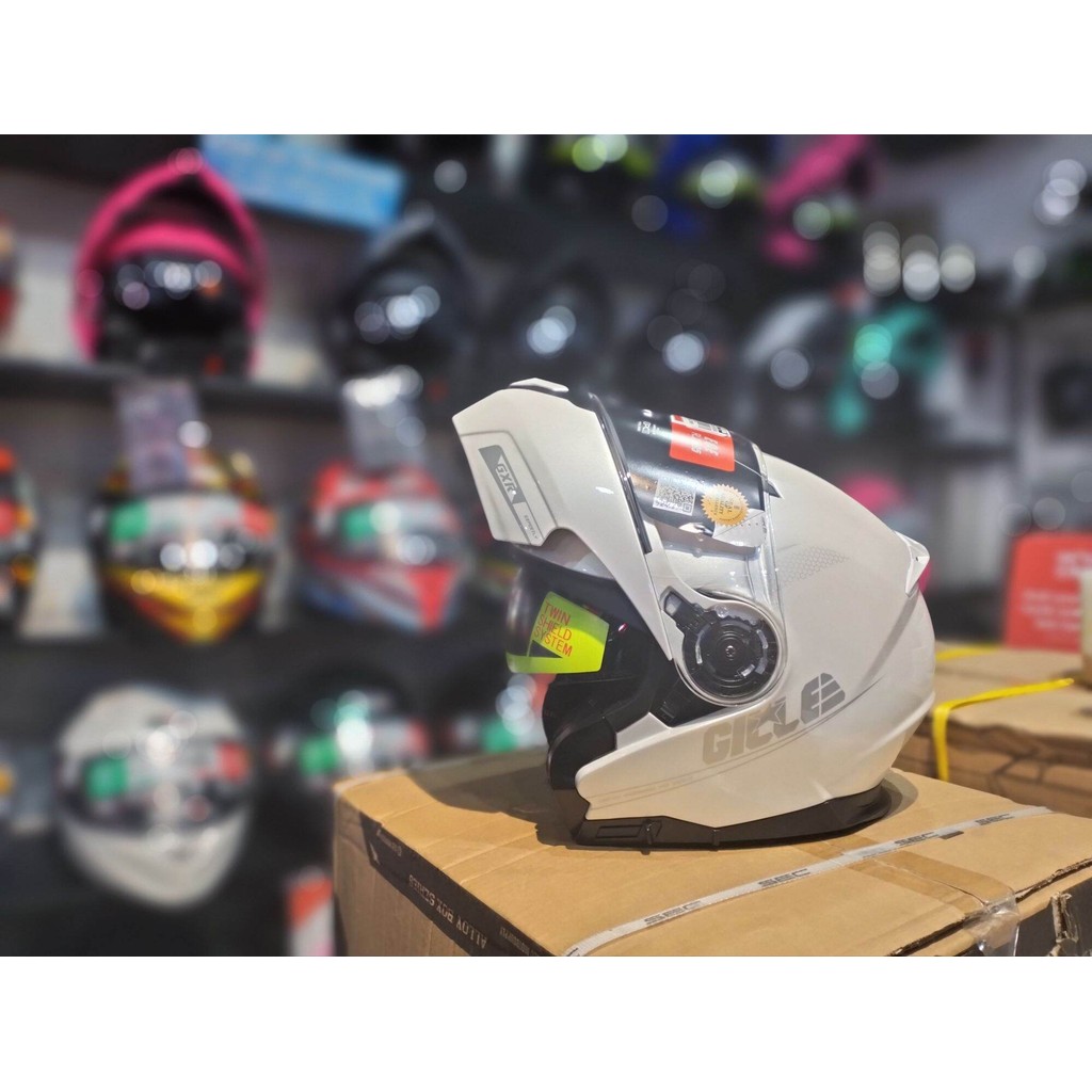 Gille GXR Modular dual visor helmet with Free lens and keychain ...