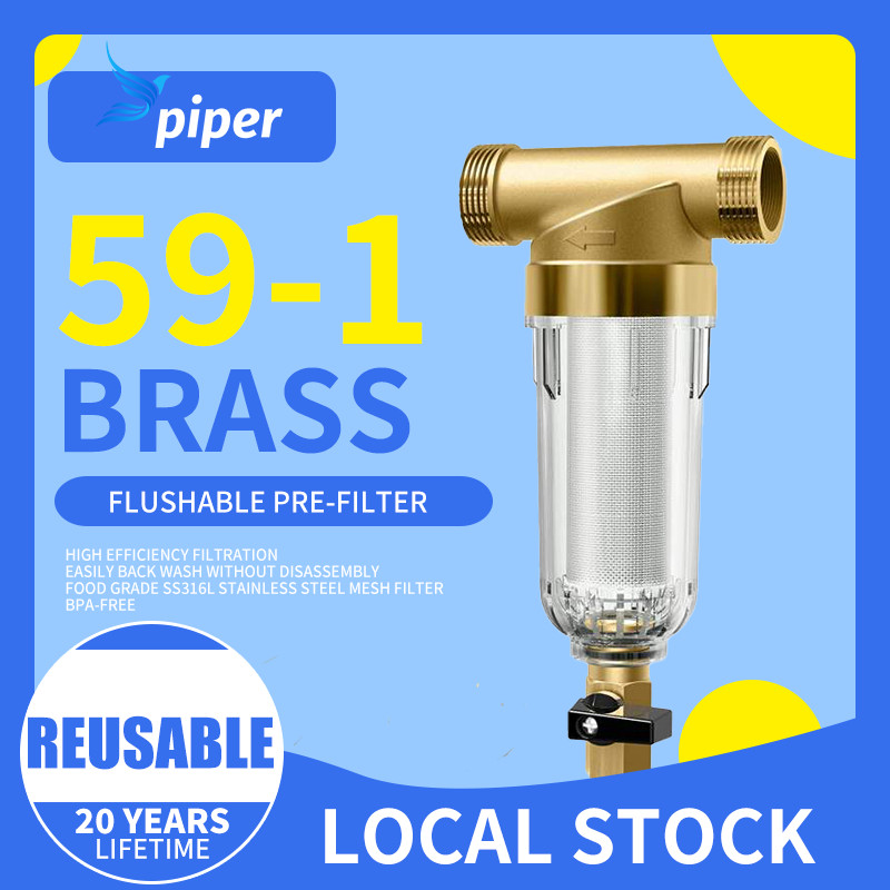 Food Grade 40 Micron Filtration Reusable Whole House Spin-down Pre ...