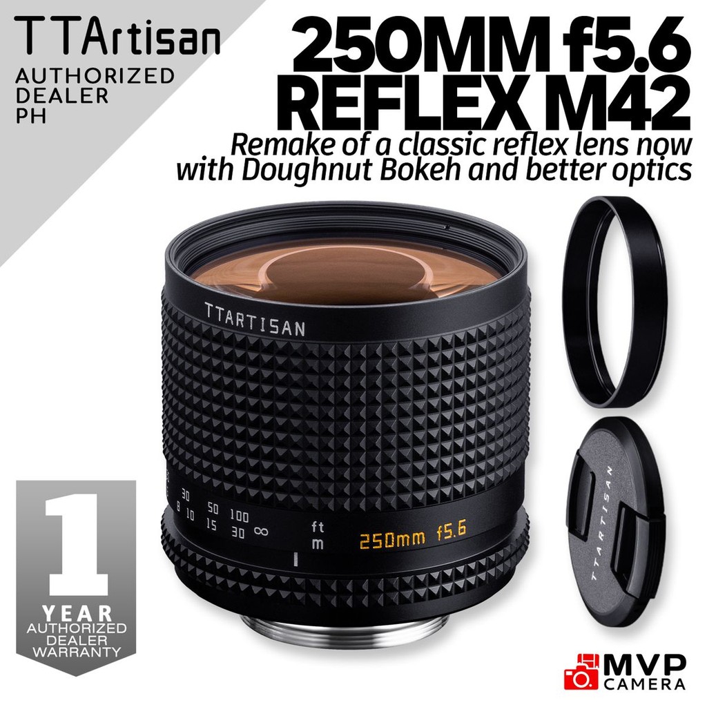 [OFFICIAL PH] TTARTISAN 250mm f5.6 Reflex Manual Focus Lens M42 Mount ...