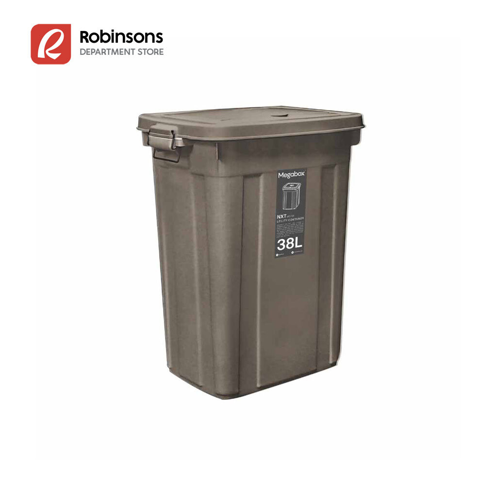 MegaBox MG-724 NXT Utility Container 38L (Stone Gray) | Shopee Philippines