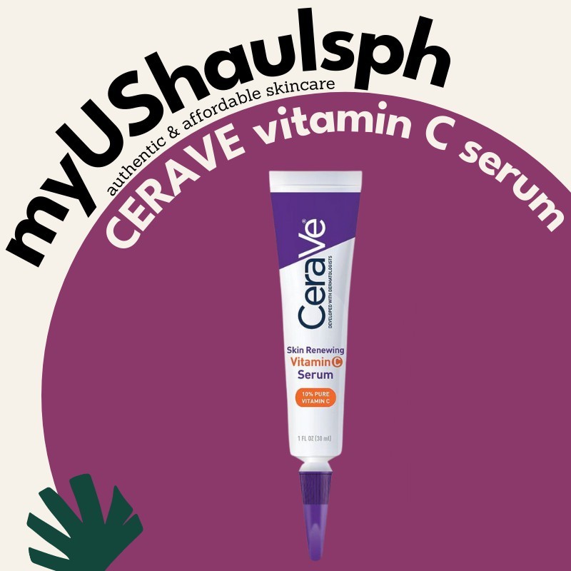 AUTHENTIC CERAVE Skin Renewing Vitamin C Serum | Vitamin C Eye Cream ...