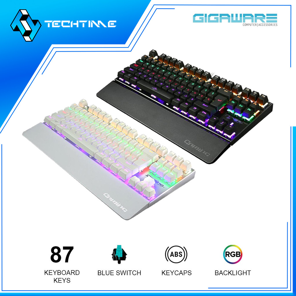 Gigaware K28 Blue Switch Mechanical Keyboard Limited Edition (Clicky ...