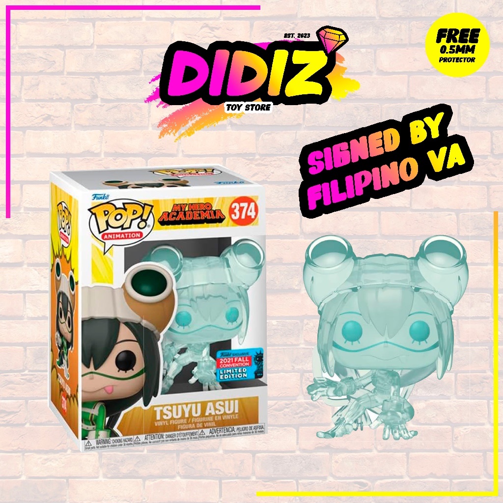 Funko POP! My Hero Academia: Tsuyu Asui 2021 Fall Convention Limited ...