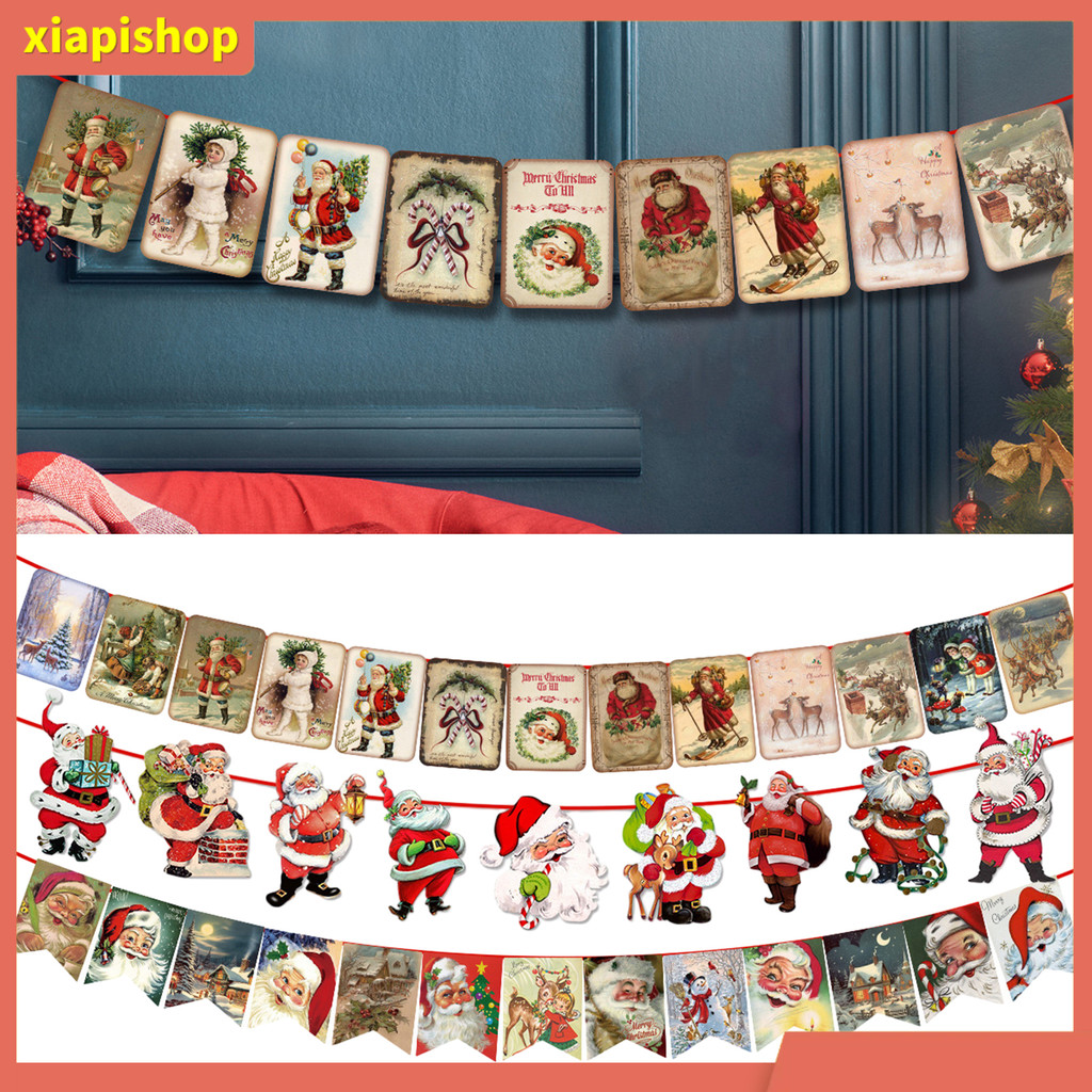 XPS Christmas Banner Decorations Vibrant Colors Christmas Banner ...