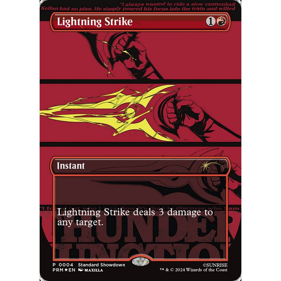 Lightning Strike Cowboy Bebop (HIGH QUALITY PROXY, CARD REQUEST ...
