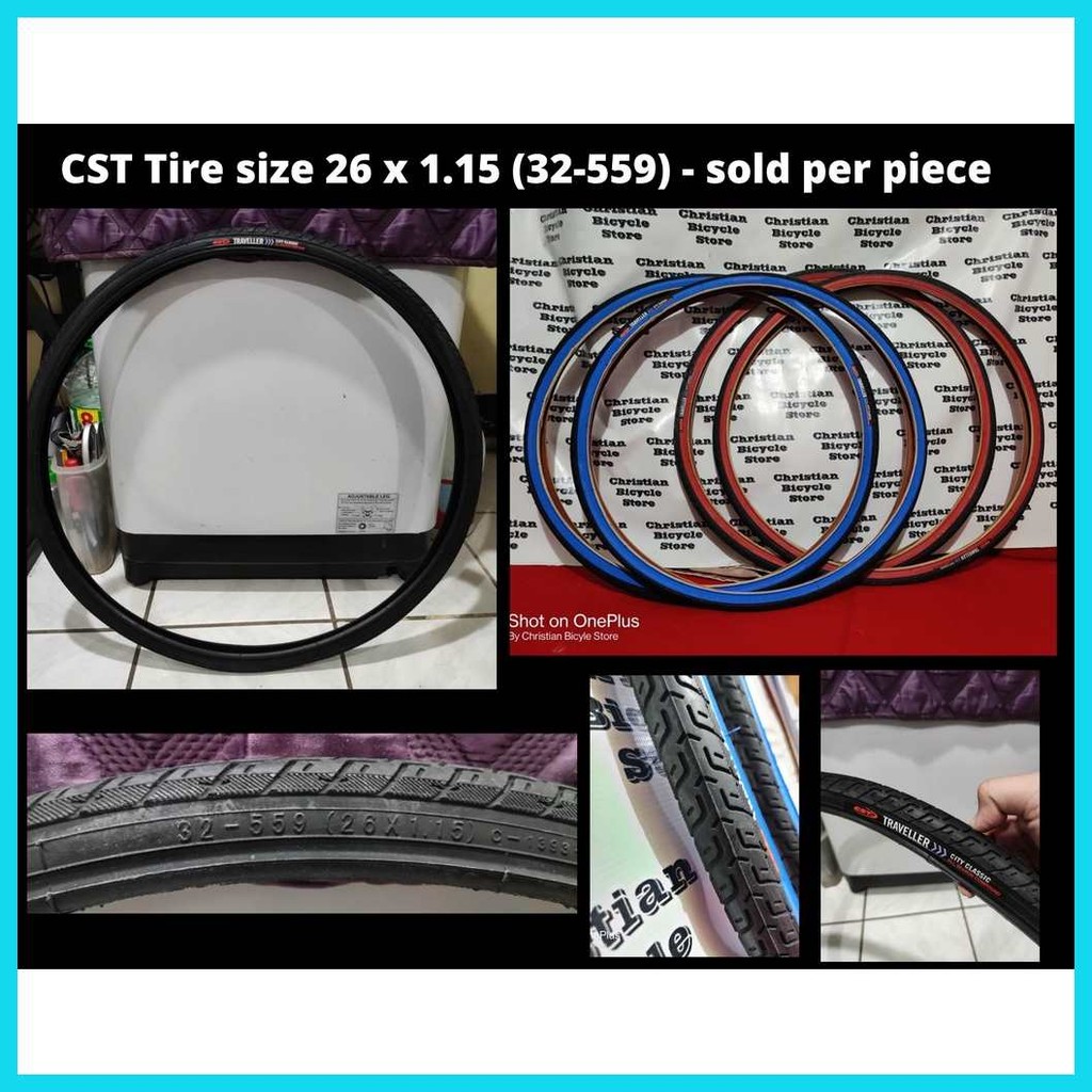 Tire.bZ@MTB&l`size;Y`26&x`F&1.15;R`(32-559)&CST`Uo&Traveler (thin tires ...