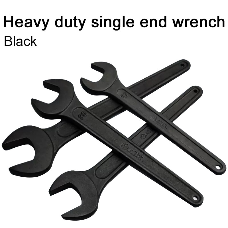 Heavy single end open end wrench, black wrench 1 piece 55mm 60mm 65mm ...