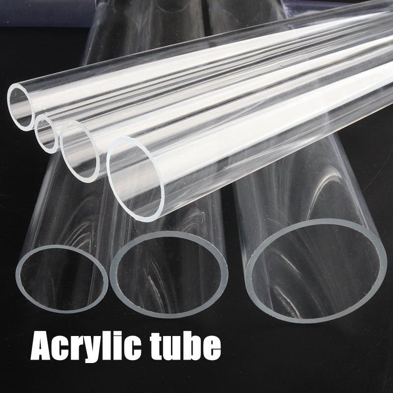 35CM Length OD 16~90mm Acrylic Tube High Transparent Acrylic Pipe Fish ...
