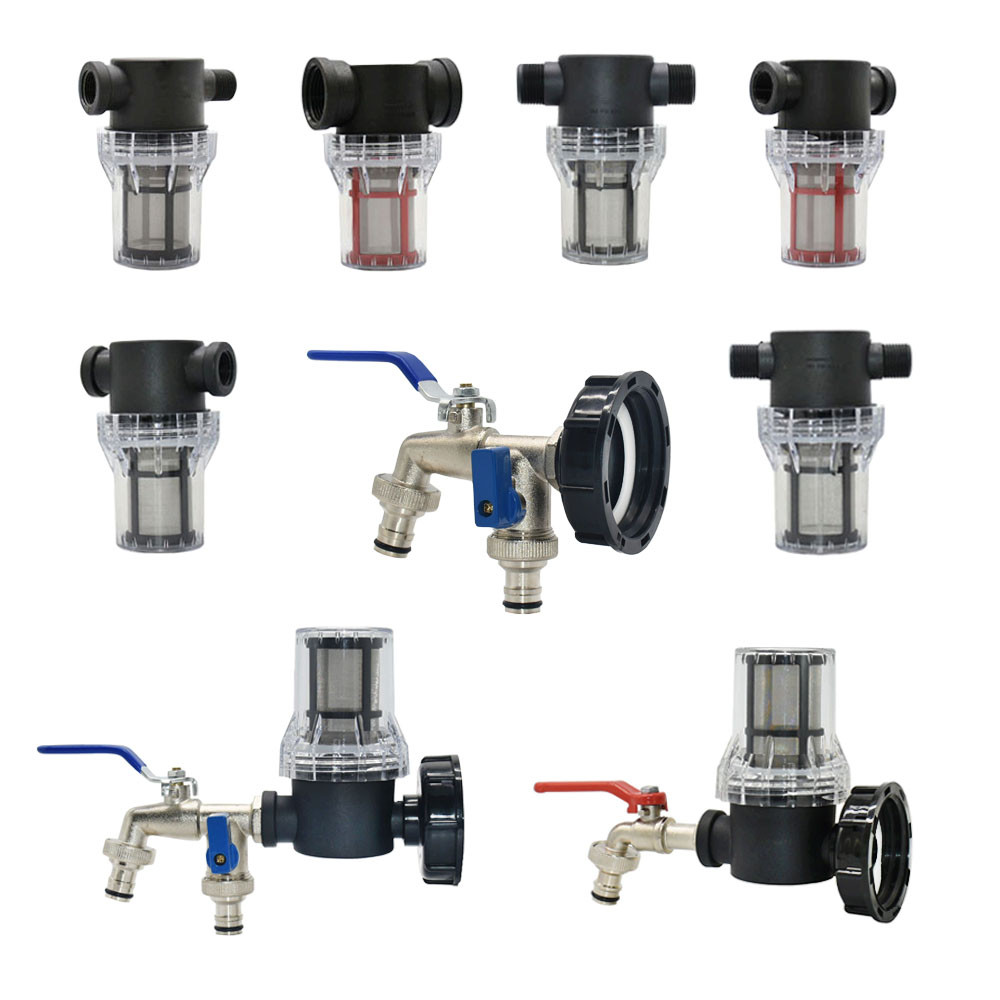 IBC Tank Tap Adapter Filter 1/2 3/4 1inch Male Female Threads Water ...