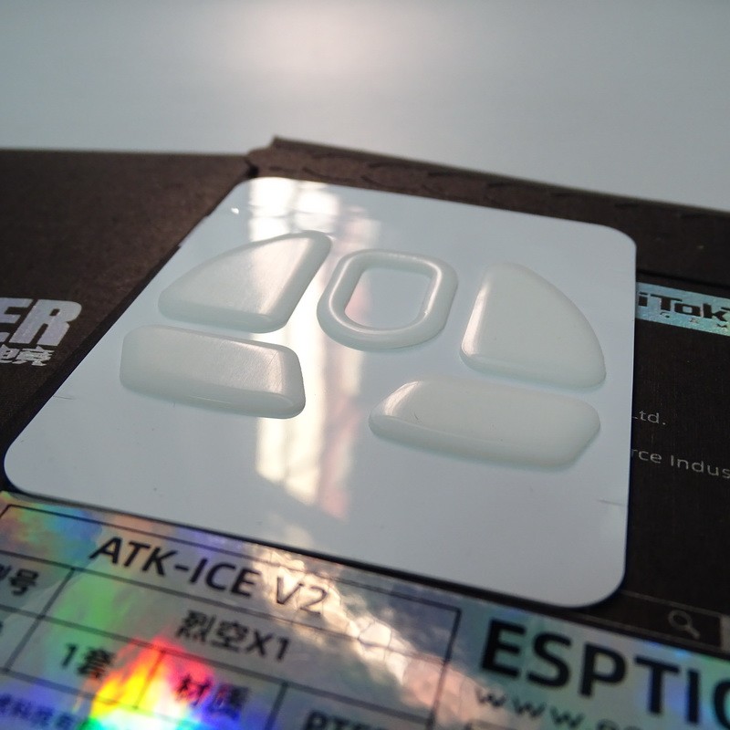 Original Esports Tiger ICE V2 Mouse Feet Mouse Skates For ATK F1 PRO ...