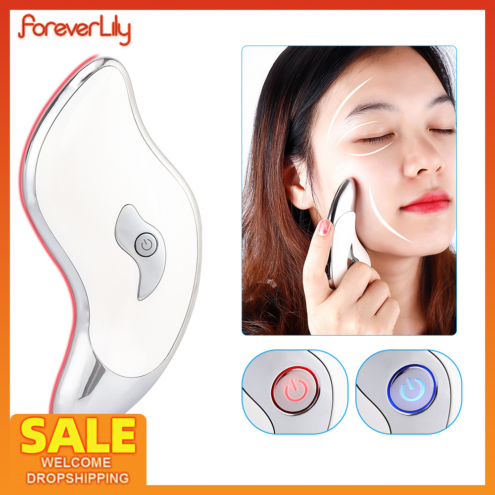 Face Neck Guasha Massager Face Lifting Scrapper Wrinkle Removal Device ...