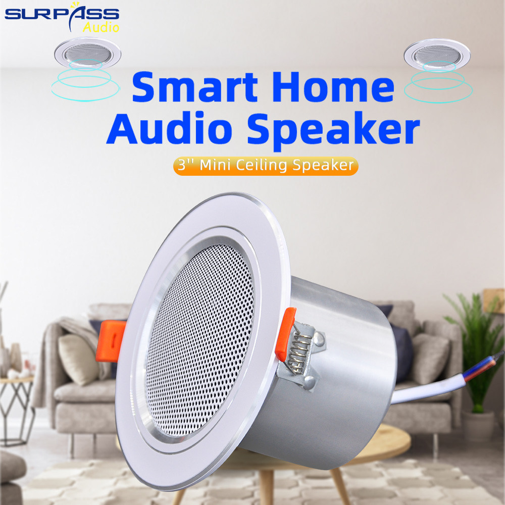Ceiling Speaker loud wireless full Range 3inch Mini Loudspeaker ...