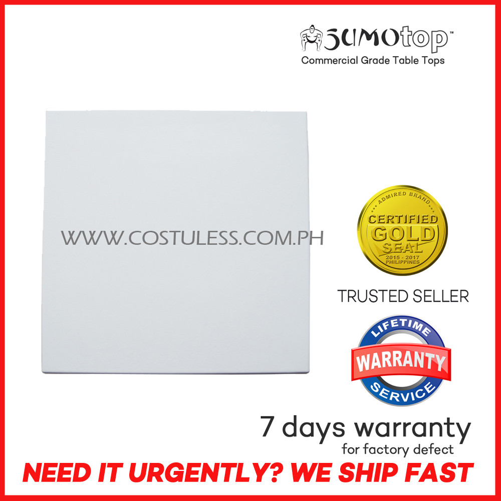 Sumotop STWHT60S White Commercial Table Top Furniture | Shopee Philippines