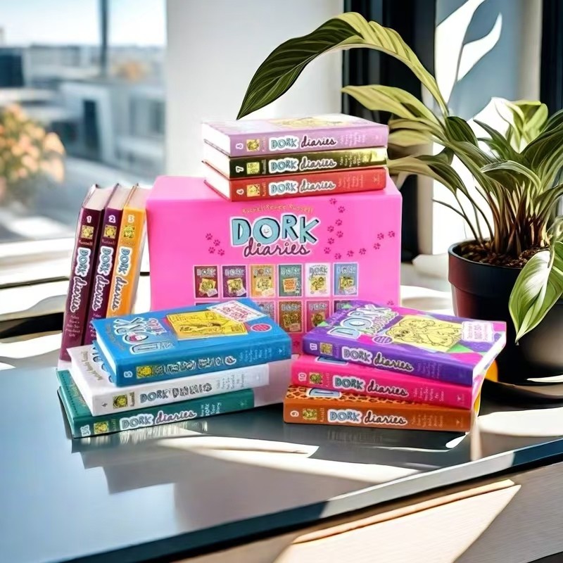Female version of the little kid’s diary gift box version Dork Diaries ...