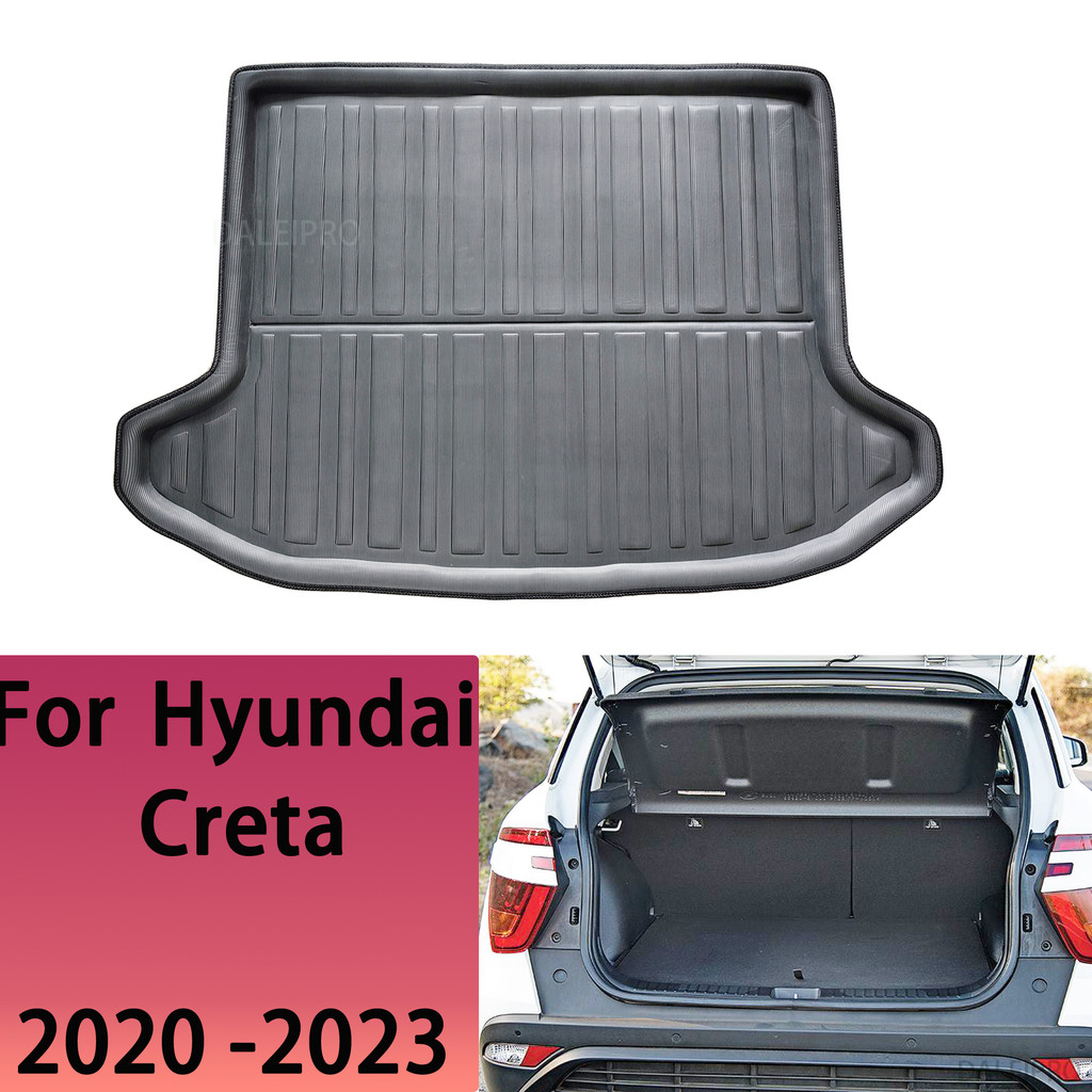 ♜Car Rear Trunk Mat For Hyundai Creta IX25 2020 2021 2022 2023 Cargo ...
