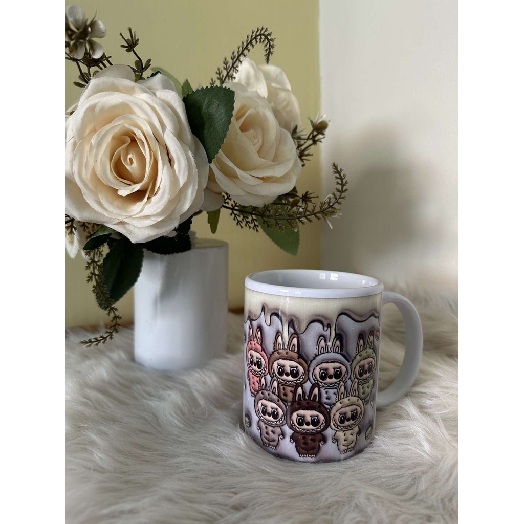 PERSONALIZE 3D EFFECT LABUBU MUGS WITH FREE WINDOW MUG BOX | Shopee ...