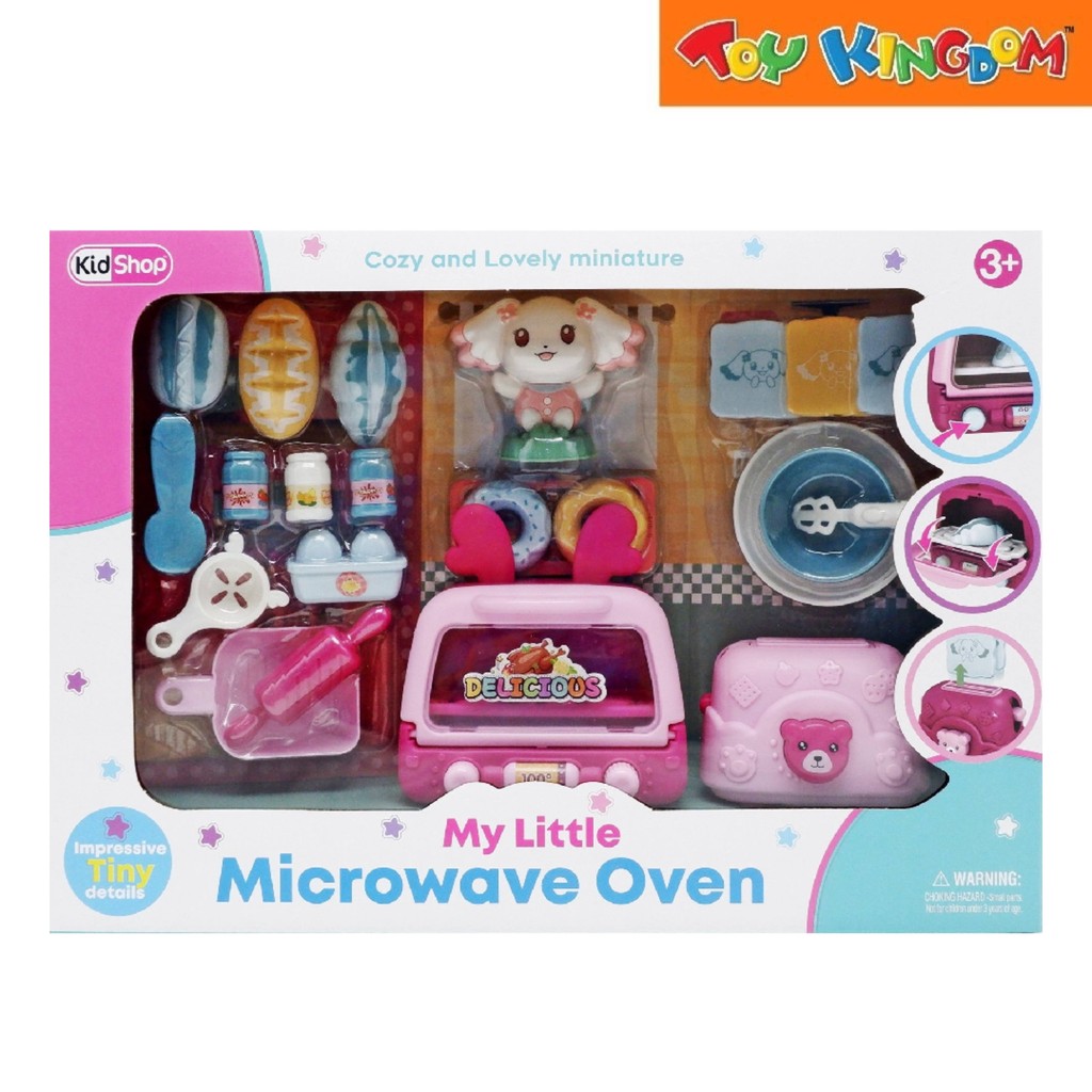 KidShop Cozy & Lovely Miniature My Little Microwave Oven Playset ...