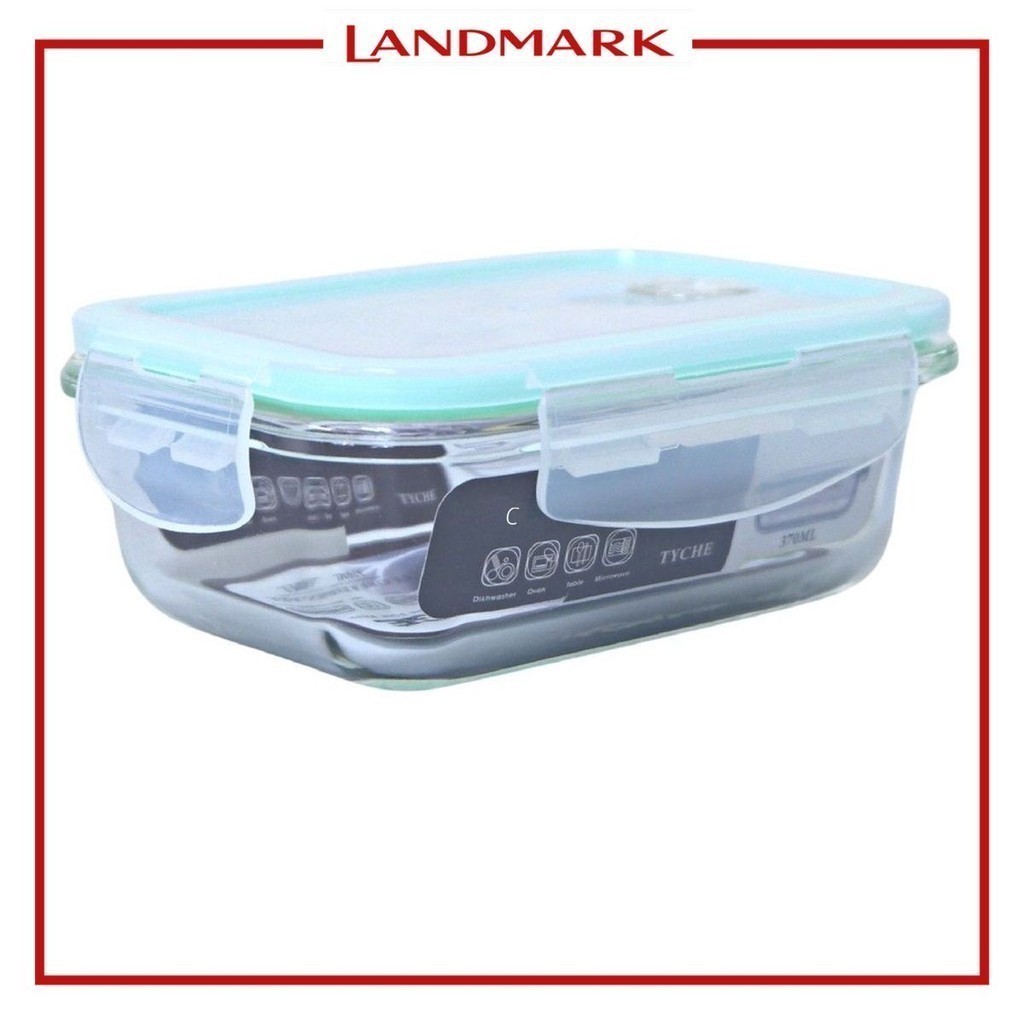 Edge Glass Rectangular Food Keeper | Shopee Philippines