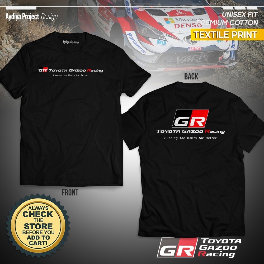 Toyota Gazoo Racing GRS Version 2 UNISEX Shirt - CR - Aydiya Clothing ...