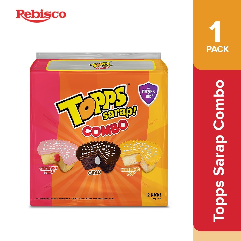 TOPPS SARAP COMBO NEW 32.5g x 12 pcs | Shopee Philippines
