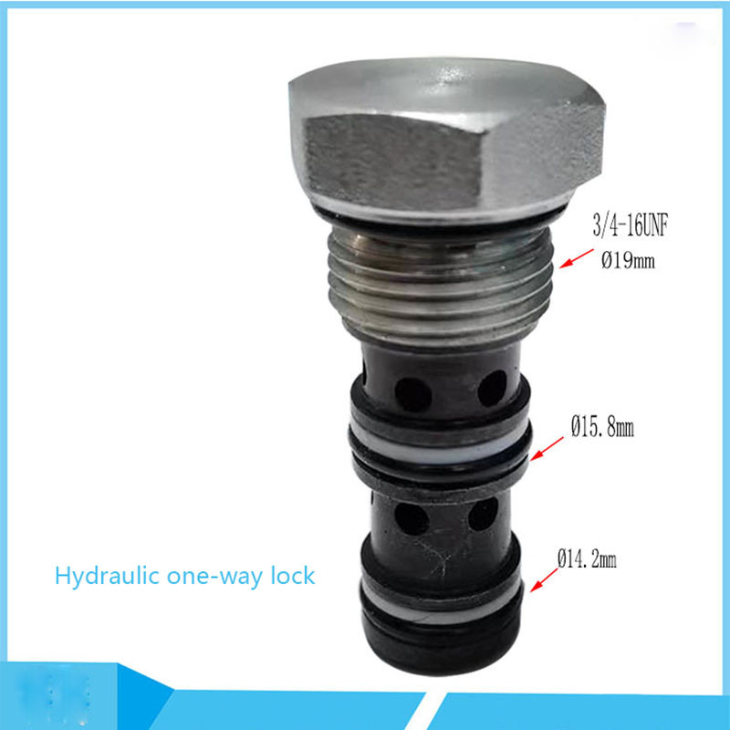 ☯Hydraulic One-way Lock LPC08 Hydraulic Cylinder Pressure Maintenance ...