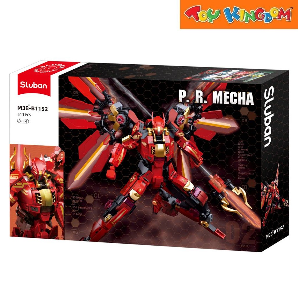 Sluban P.R Mecha Robot 02 511pcs Building Set | Shopee Philippines