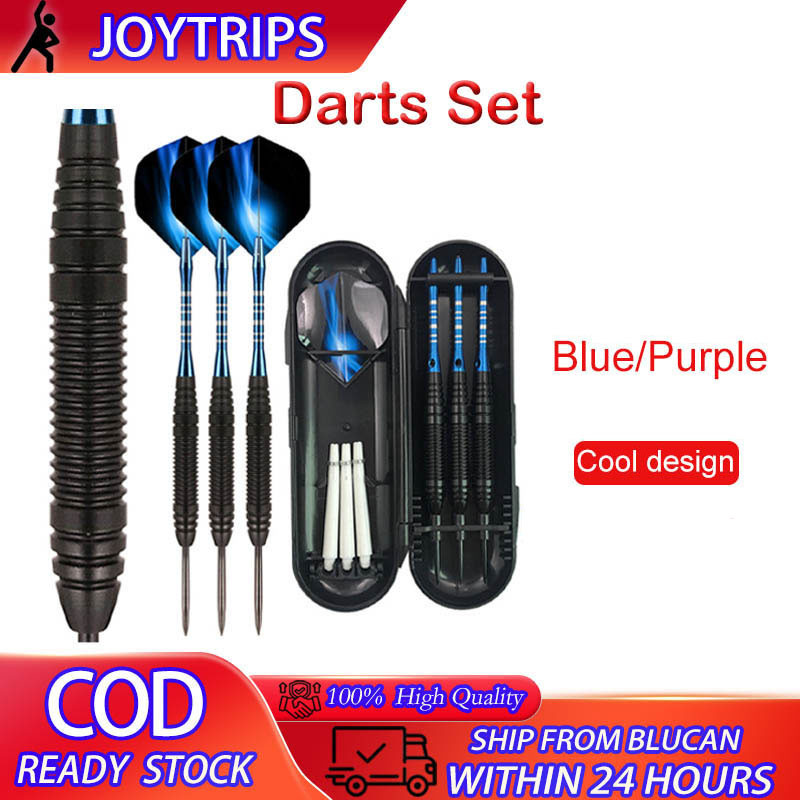 Darts Shafts Flight Set Professional 3Pcs Steel Tip Dart Pins Case 23g ...