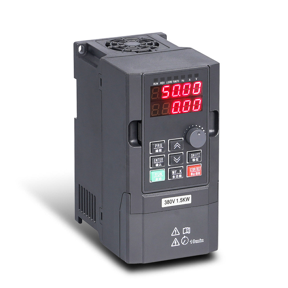 Variable Frequency Converter Drive 2Hp Single Phase 220V 3 Phase 220V 380V To 3 Phase 380V 1.5KW ...