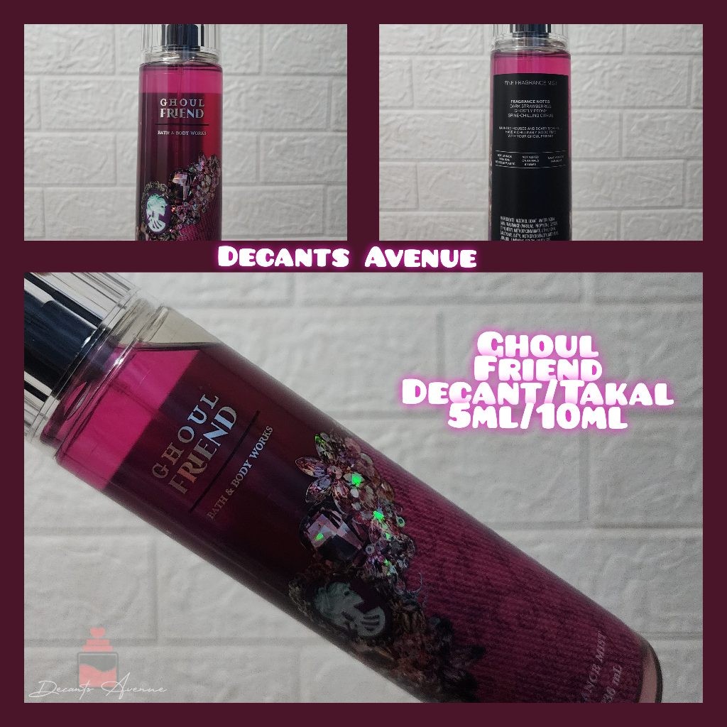 Ghoul Friend - Bath And Body Works 1mL 3mL 5mL 10mL | Shopee Philippines