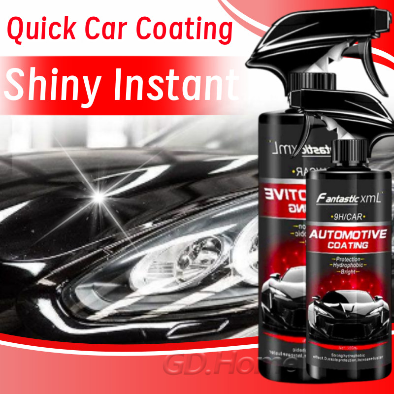 500ml Car Wax Spray and Polish 2 in1 Coating Auto Car Wash and Wax Hydrophobic Nano Ceramic ...